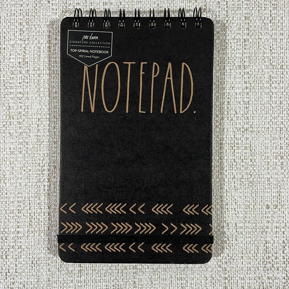 Rae Dunn | Office | Rae Dunn Signature Collection Top Spiral Notebook ...
